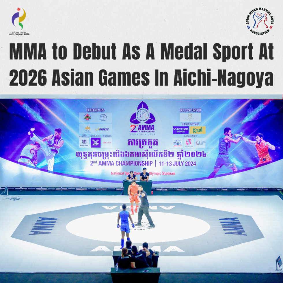 MMA Officially Included in the 2026 Aichi-Nagoya Asian Games | AMMA ...